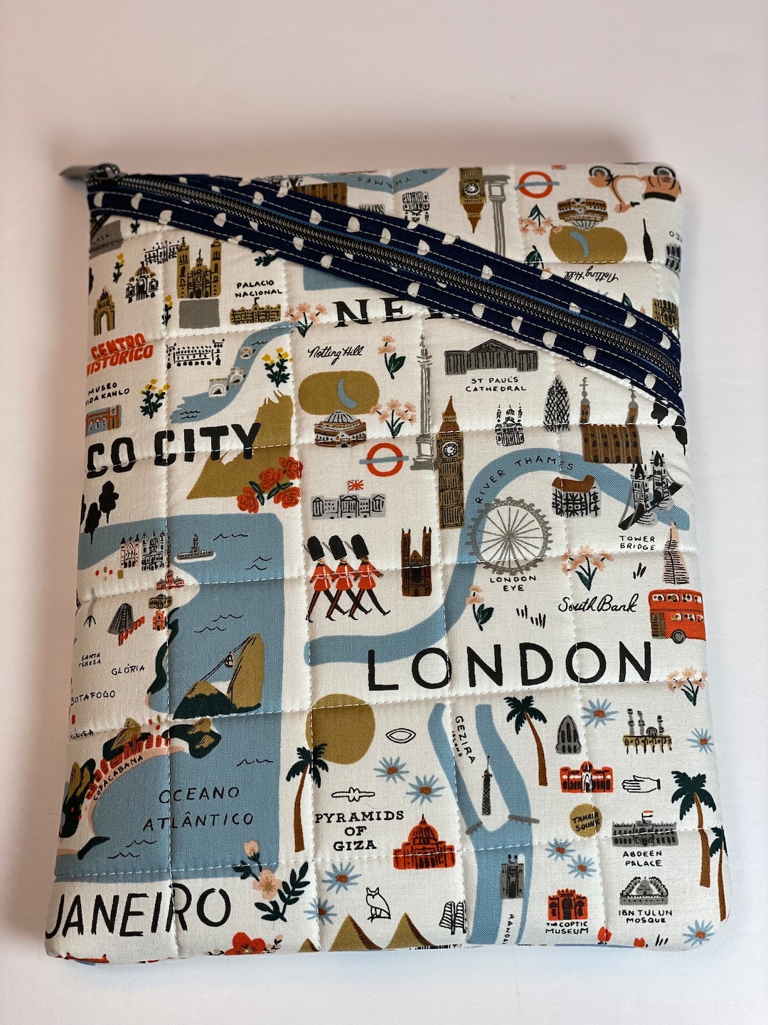 Rifle Paper Co. Bon Voyage Tablet Case: Quilted iPad Cover - Etsy