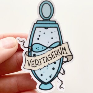 Veritaserum Potion Vinyl Sticker, Potions, Potion Master, Potter ...