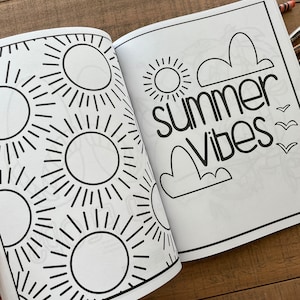 Color Me! Summer Coloring Book, Kids Coloring, Kids Activity, Children ...