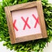 XOXO Tile, Interchangeable Decor Sign, Tiered Tray, Seasonal Home Decor ...