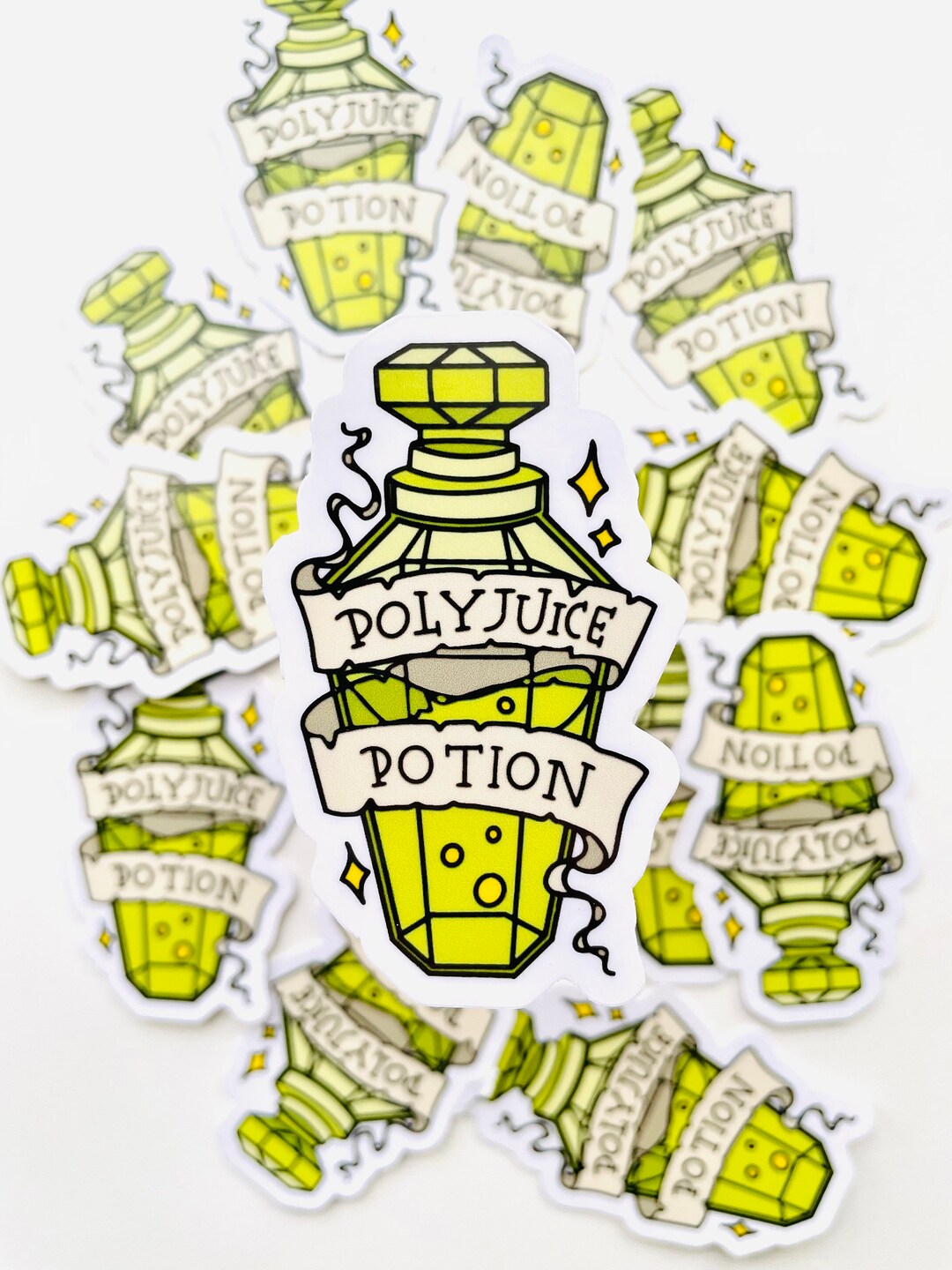 Polyjuice Potion Vinyl Sticker, Potions, Potion Master, Potter Sticker ...
