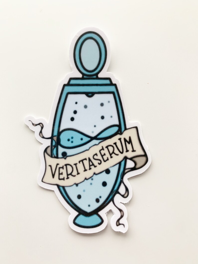 Veritaserum Potion Vinyl Sticker Potions Potion Master | Etsy