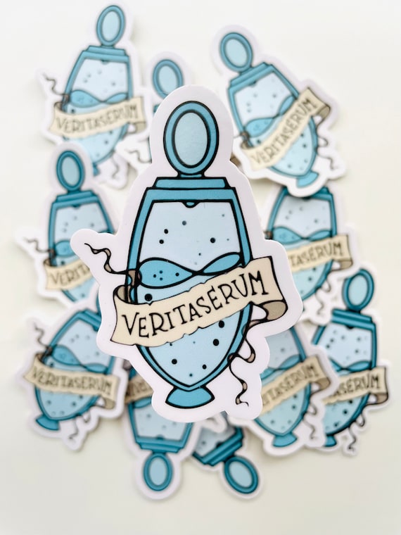 Veritaserum Potion Vinyl Sticker Potions Potion Master | Etsy