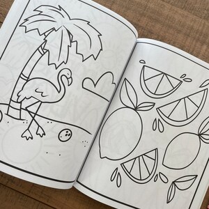 Color Me! Summer Coloring Book, Kids Coloring, Kids Activity, Children ...