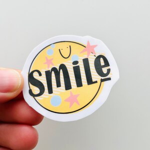 Smile Sticker, Smiley Face, Smiles, Happy Smile Sticker, Good Vibes ...