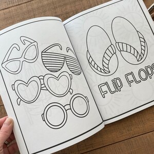 Color Me! Summer Coloring Book, Kids Coloring, Kids Activity, Children ...