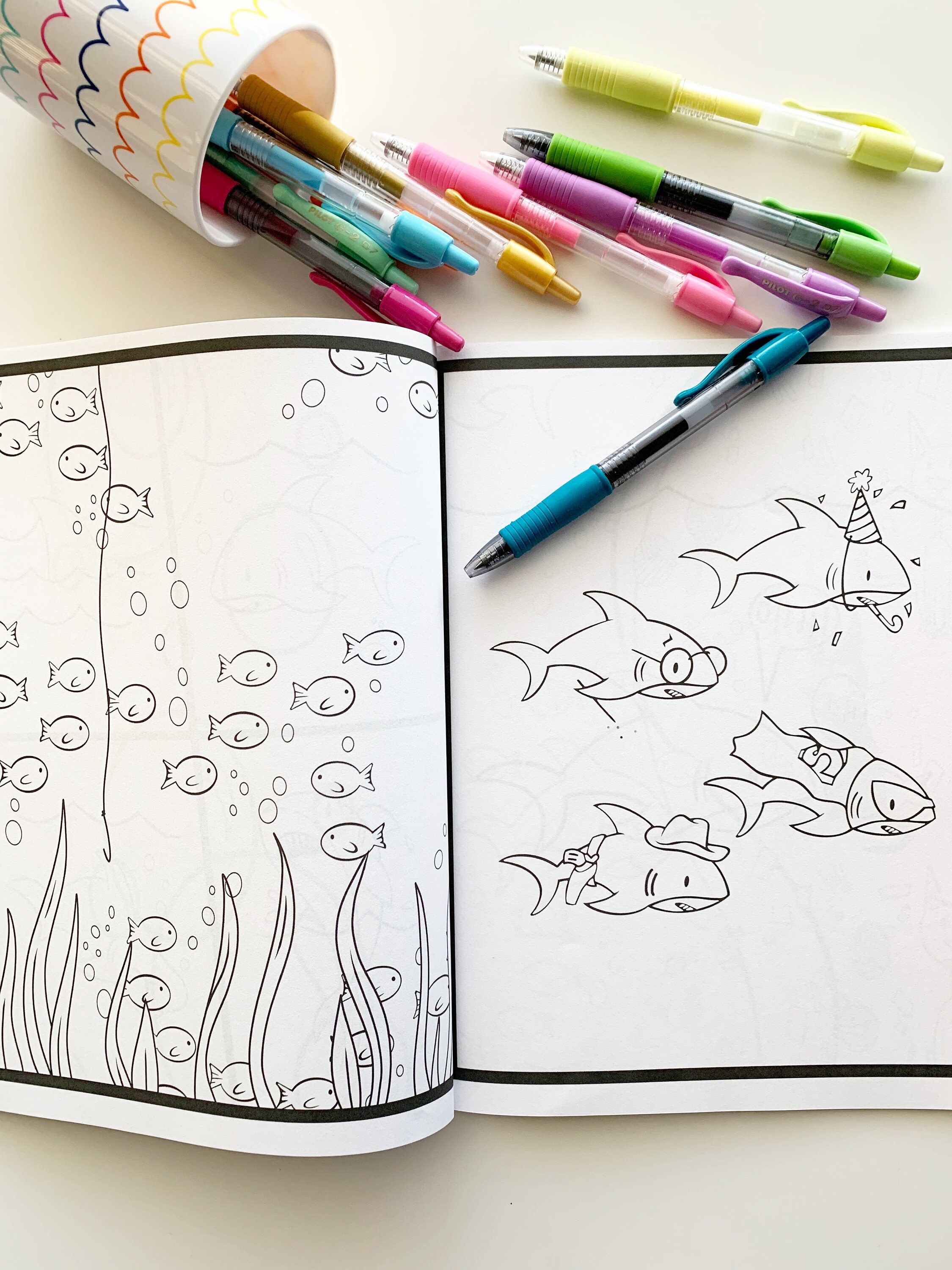 Color Me Animals Coloring Book Kids coloring Kids activity - Etsy Italia