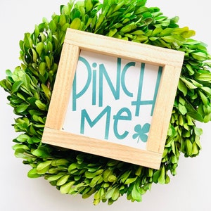 Pinch Me Tile, Interchangeable Decor Sign, Tiered Tray, Seasonal Home ...