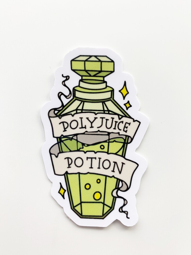 Polyjuice Potion Vinyl Sticker Potions Potion Master Potter | Etsy
