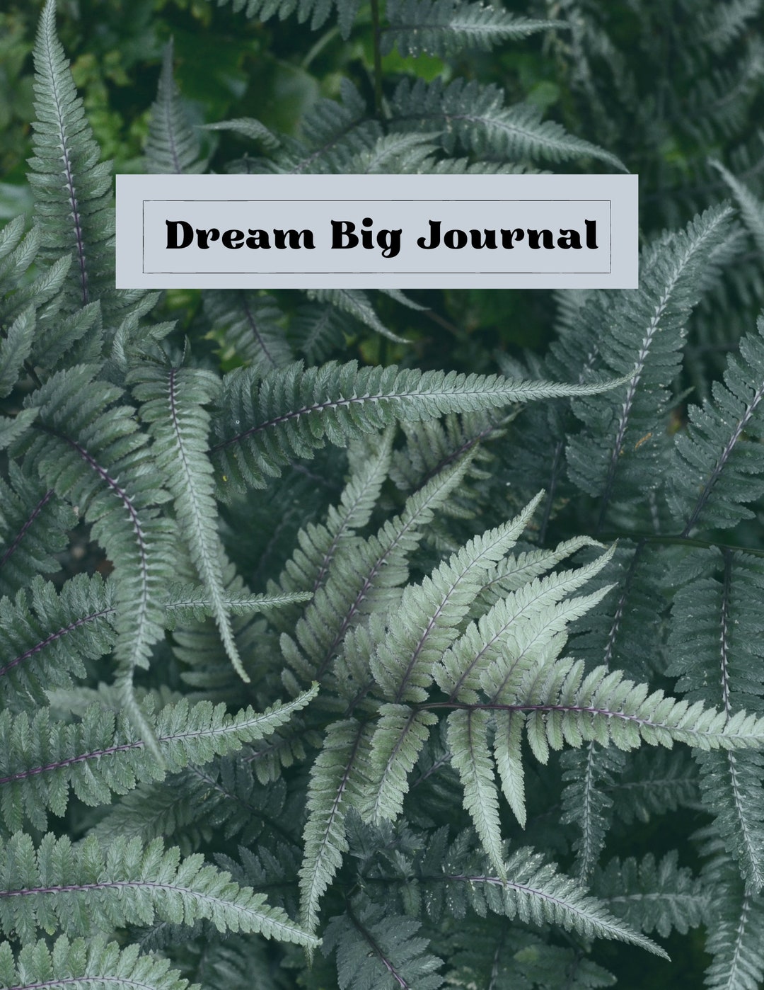 50 Pages Dream Big Journal Digital Download PDF - Etsy