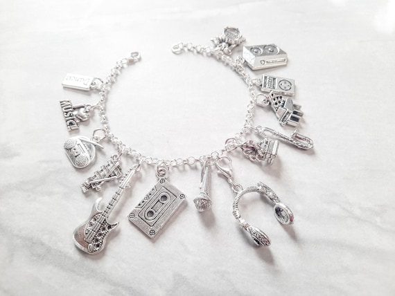 Music Bracelet / for the Love of Music / Music Lovers Jewelry | Etsy
