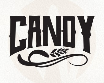 Candy Stash Svg - Etsy Canada
