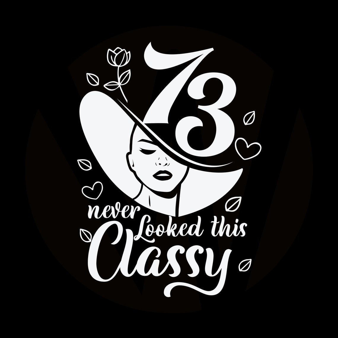 73 Never Looked This Classy SVG. Birthday SVG Birthday | Etsy