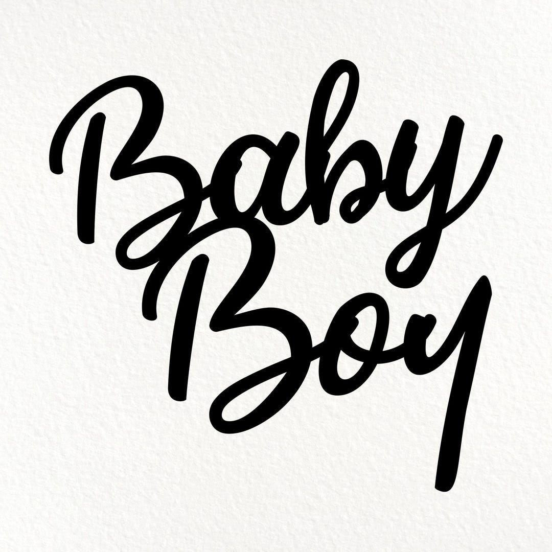 Baby Boy SVG. Fun Cute Baby Toddler Cut File. Instant Digital Download ...