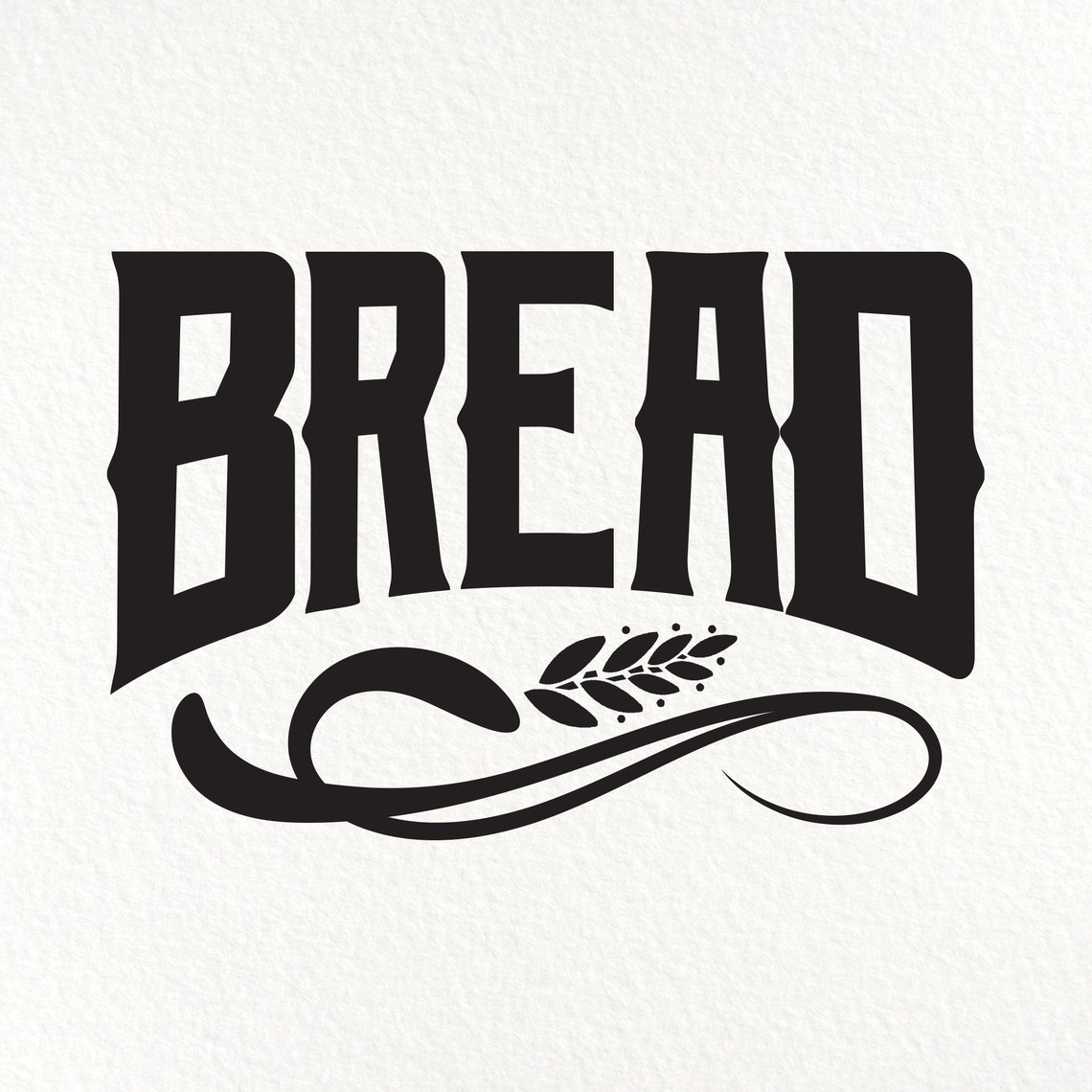 Bread Decorative Label. Instant Download Svg Png Eps Jpg. - Etsy