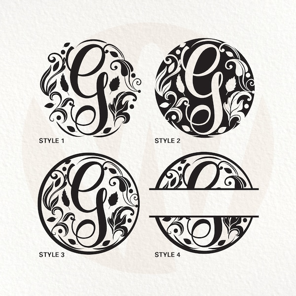 G Monogram - Etsy