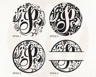 Decorative P Letter - Etsy