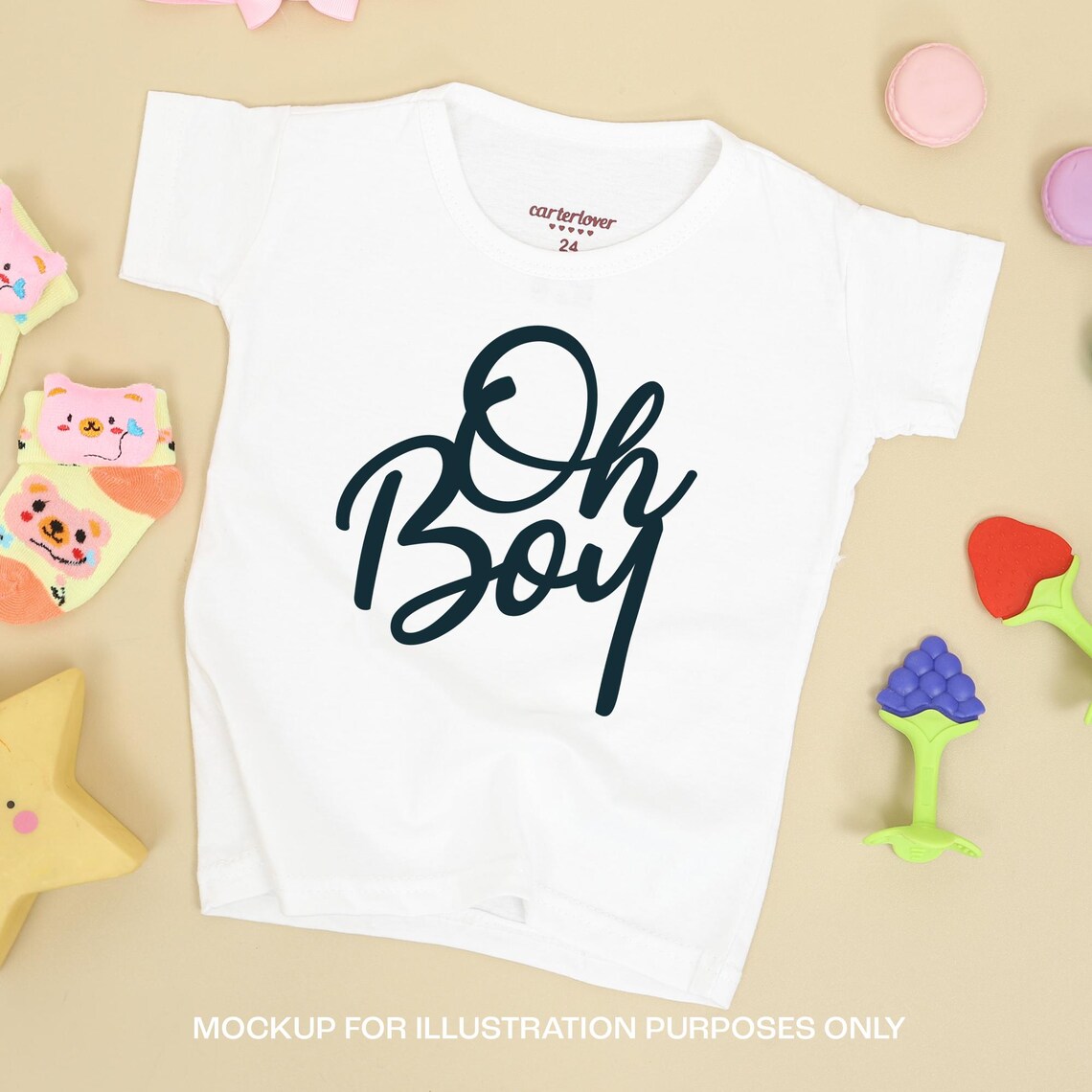 Oh Boy SVG. Instant Download Printable in Svg, Png, Eps, Dxf Formats ...