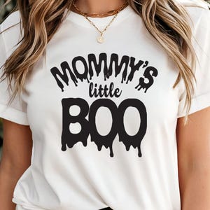 Halloween Mommy's Little Boo SVG. Funny Cute SVG Clipart. Instant ...