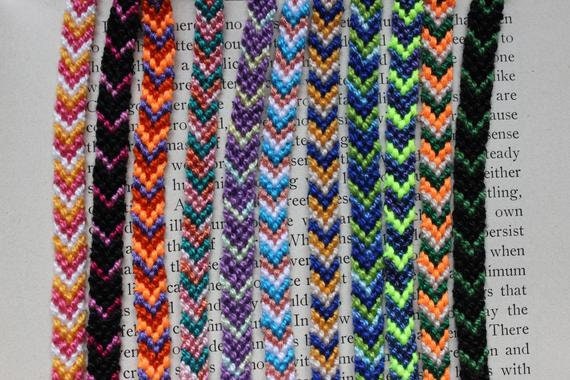 Handmade String Friendship Bracelets - Etsy