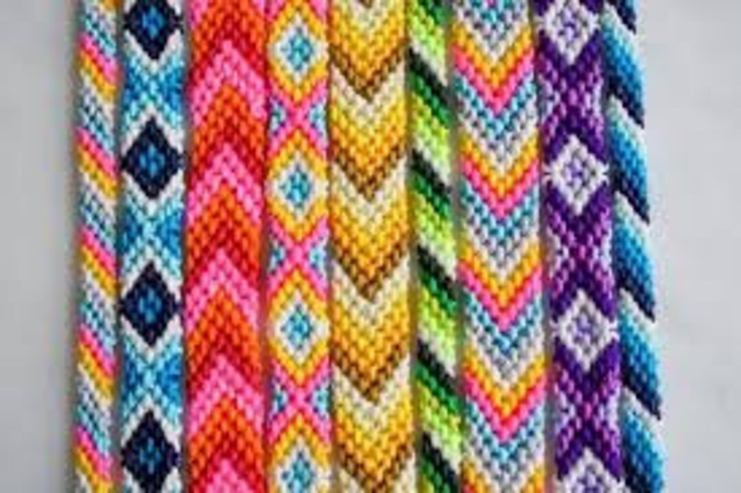 Handmade String Friendship Bracelets - Etsy
