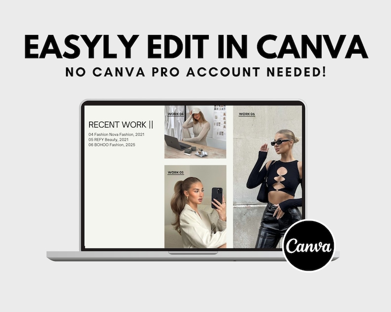 UGC Portfolio Template 6-pages, UGC Media Kit Template, UGC Creator ...