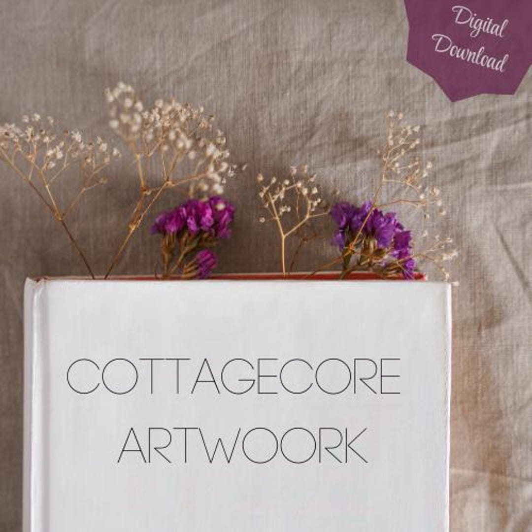 Cottagecore Artwork, Digital Cottagecore Artwork, Cottage Esthetic ...