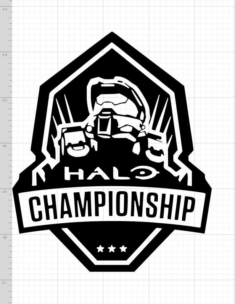 Halo Championship SVG File | Etsy