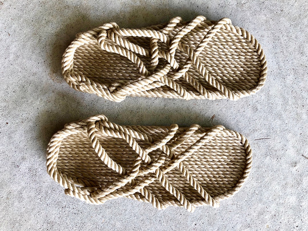 6 Strap Rope Sandal Women's - Etsy