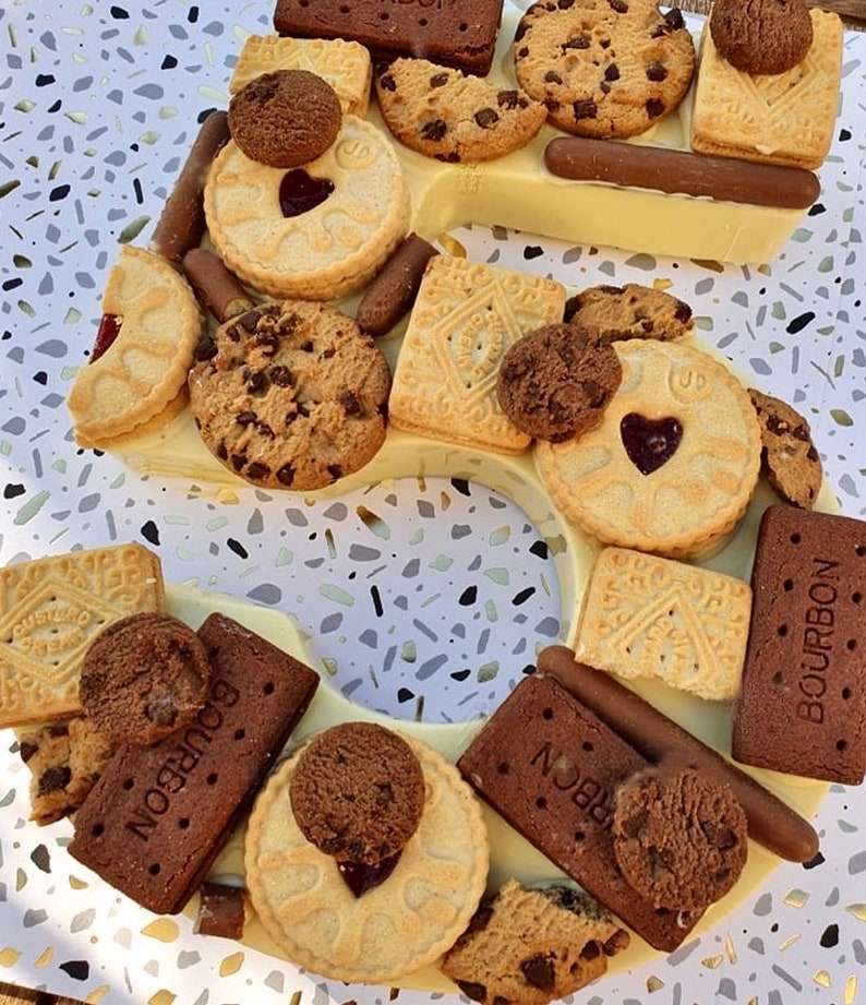 GIANT Chocolate Covered Numbers Personalise. Enormous - Etsy UK