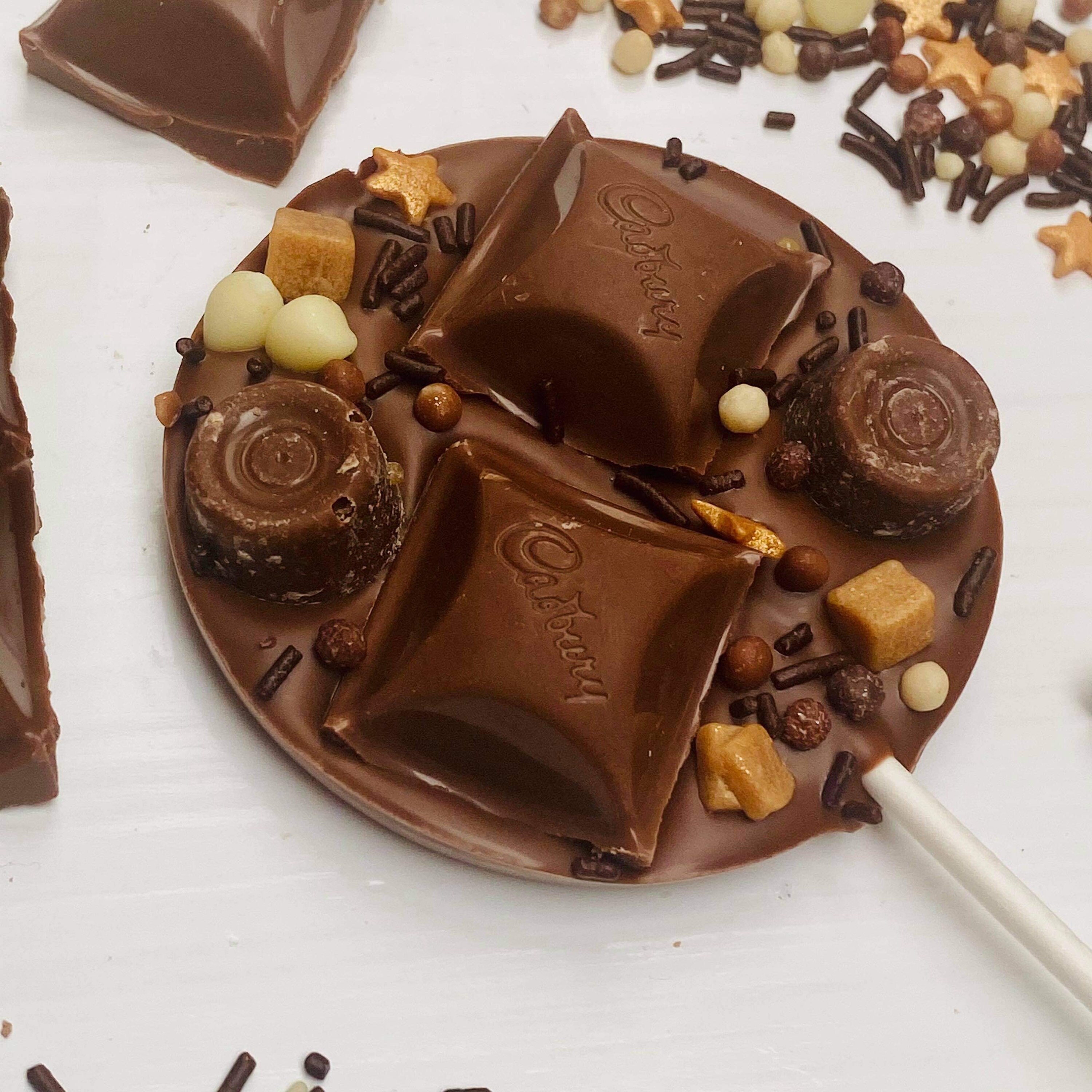 Zillionaire Caramel Chocolate Lollipop. Twix. Fudge. White - Etsy UK