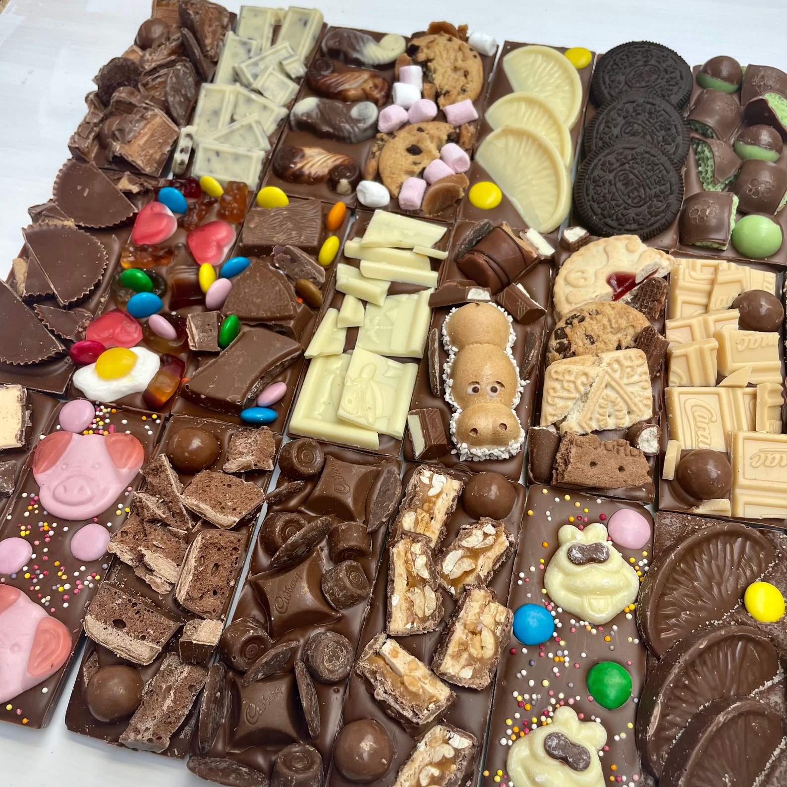 Milk Mini Snap Bars. Biscoff. Kinder. Caramel. Terrys - Etsy