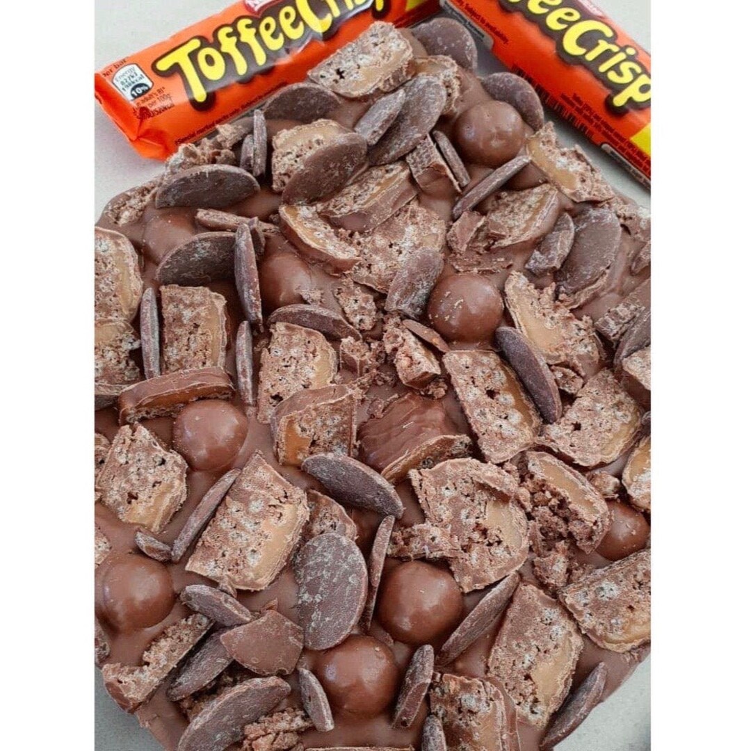 Toffee Crisp Milk Chocolate Slab. Maltesers. Chocolate - Etsy