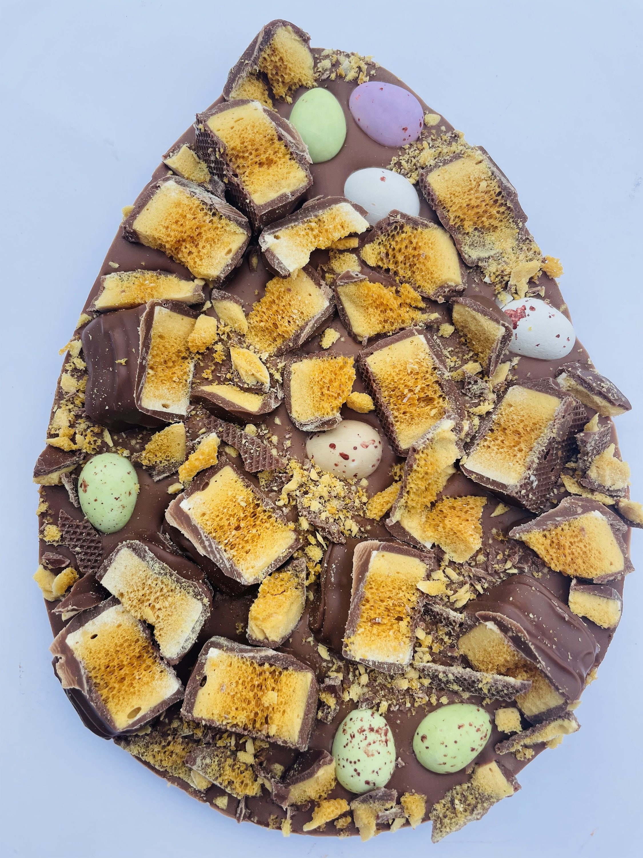 Easter Crunchie Flegg. Crunchie. Mini Eggs. Easter. Chocolate. - Etsy UK