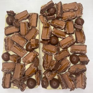 White Mars Bar Covered Belgium White Chocolate. Mars Bars. Maltesers ...