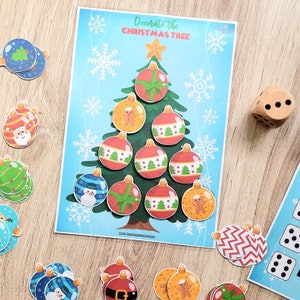 Decorate the Christmas Tree, Christmas Busy Book Page, Christmas Games ...