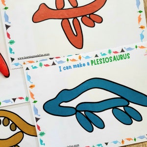 Dinosaurs Play Dough Mats, Printable Play Doh Toddler Activities ...