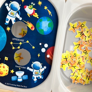 Space Sorting Letters Printable Flisat Insert, Trofast Insert ...