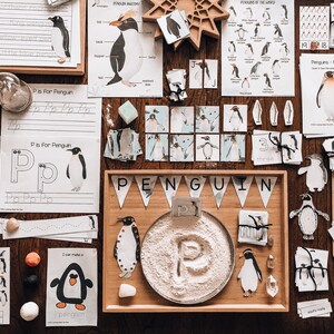 Penguins Unit Study, Penguin Themed Printable, Polar Animals Activity ...