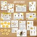 Bees Unit Study, Honey Bee Themed Printable, Insects Activity, Bugs ...