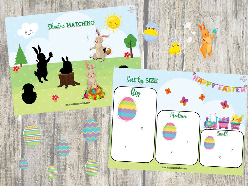 Easter Busy Book Preschool Learning Binder Busy Book | Etsy