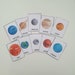 Solar System Montessori Cards, Space Flash Cards, Three Part Cards ...