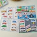 Transportation Busy Book, Transportation Matching Game, Preschool ...