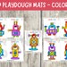 Robot Play Dough Mats: Fine Motor Skills Activity (digital Download) - Etsy