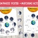 Moon Phases Unit Study: Montessori Learning Activity (digital Download ...