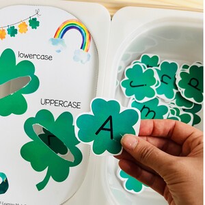 St Patrick Sorting Letters Printable Flisat Insert, Trofast Insert ...