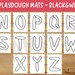 Alphabet Play Doh Cards Toddler Activities ABC Play Dough Mats - Etsy