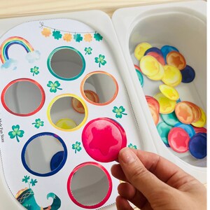 St Patrick Sort by Color, Flisat Insert, Trofast Insert, Flisat ...