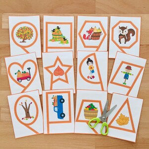 Autumn Scissor Strips, Preschool Scissor Skills Practice, Cutting Lines ...