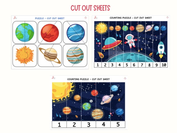 Actividades Del Sistema Solar Para Preescolar